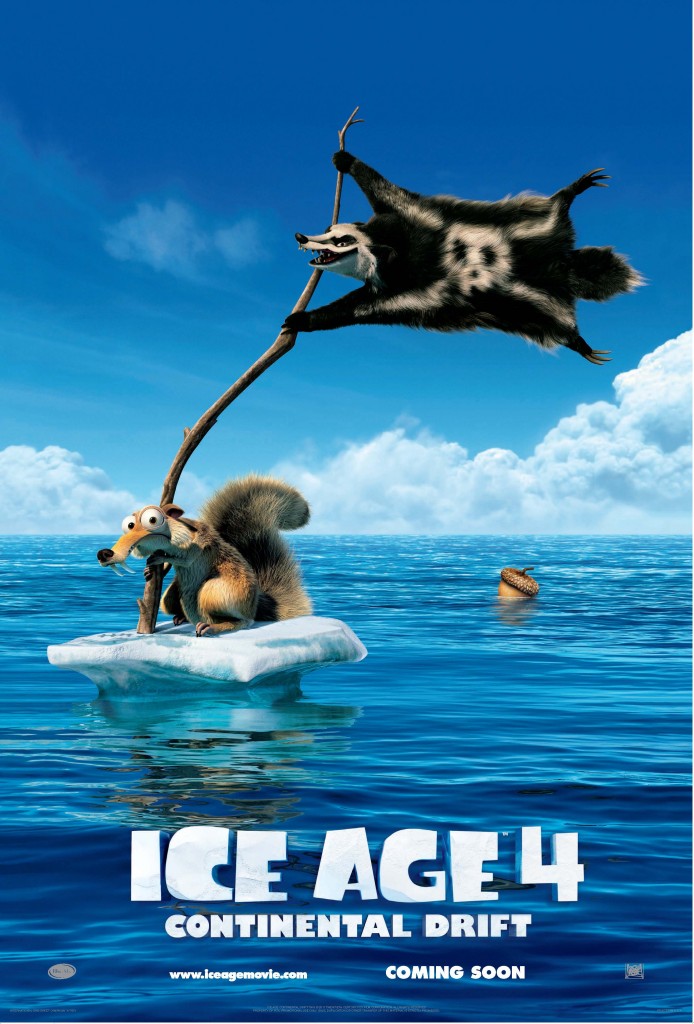 ICE AGE 4: Continental Drift Poster