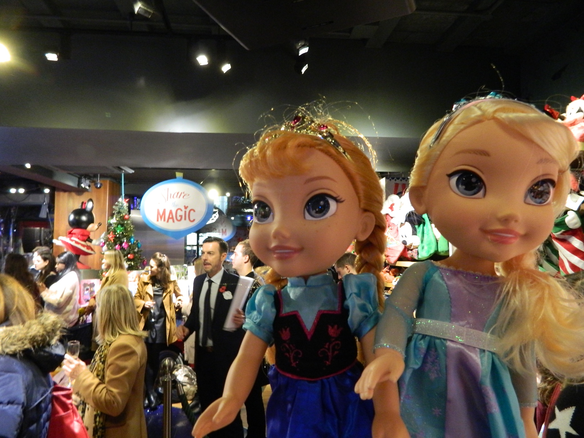 The Disney Store ‘Share the Magic’ Charity Xmas party 2014 with Bex and ...