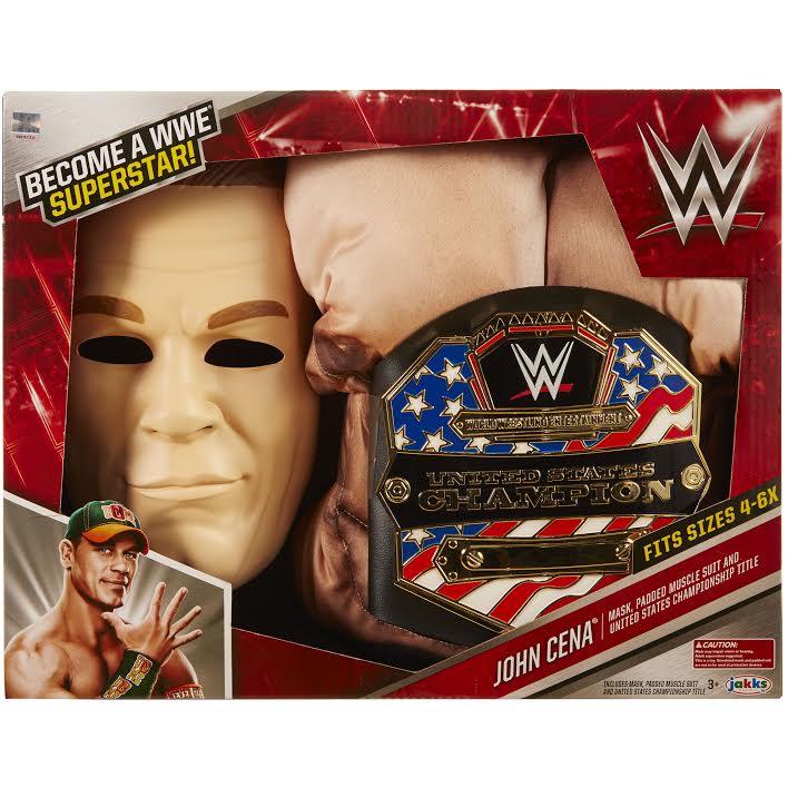 WIN WWE DELUXE DRESS UP AND WWE POWER PROP FROM JAKKS PACIFIC!
