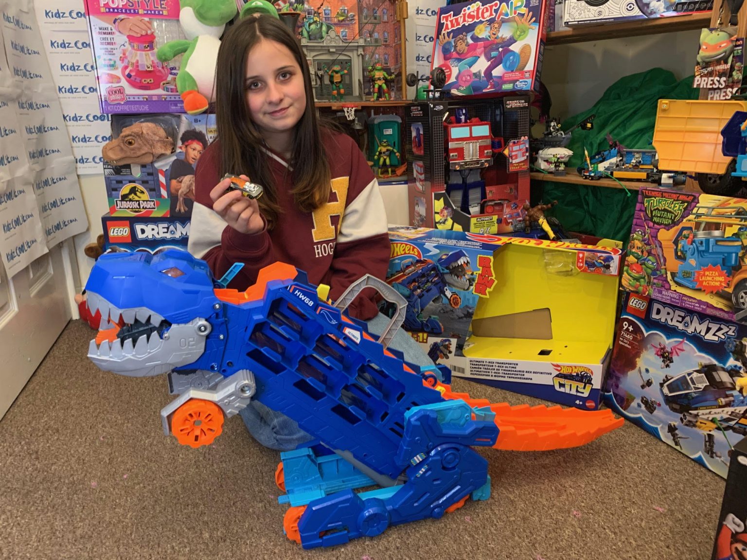 Mattel – Hot Wheels City Ultimate T-Rex Transporter