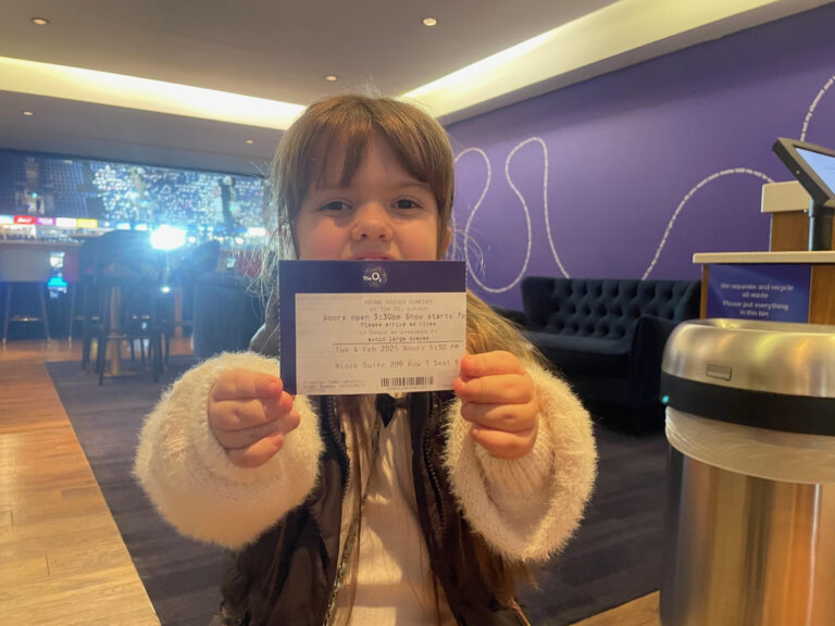 Em hangs out with her Rap Hero MC Grammar at the Young Voices 2025 ...